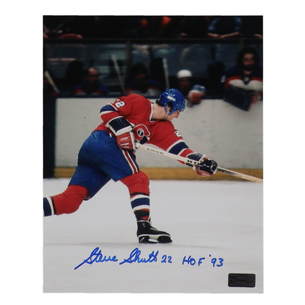 Steve Shutt Signed Canadiens 8x10 Photo Inscribed "HOF '93" (Premium ...