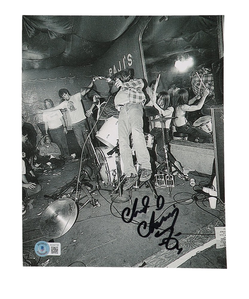 Chad Channing Signed Nirvana 8x10 Photo (Beckett) | Pristine Auction