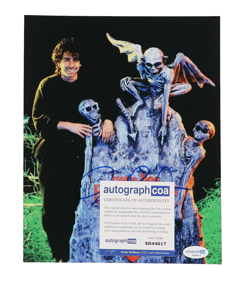 Tim Burton Signed "Beetlejuice" 8x10 Photo (AutographCOA) | Pristine ...