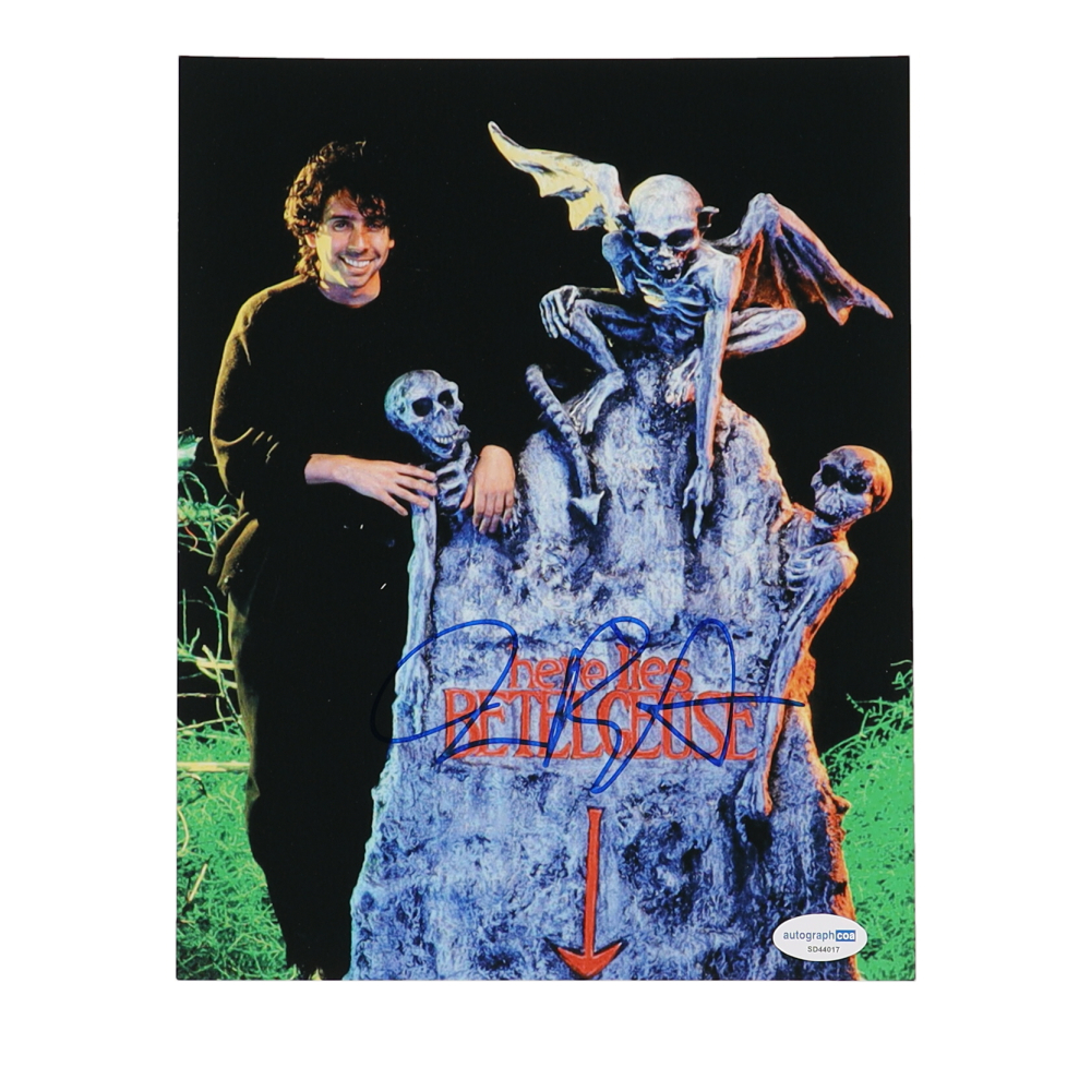 Tim Burton Signed "Beetlejuice" 8x10 Photo (AutographCOA) | Pristine ...