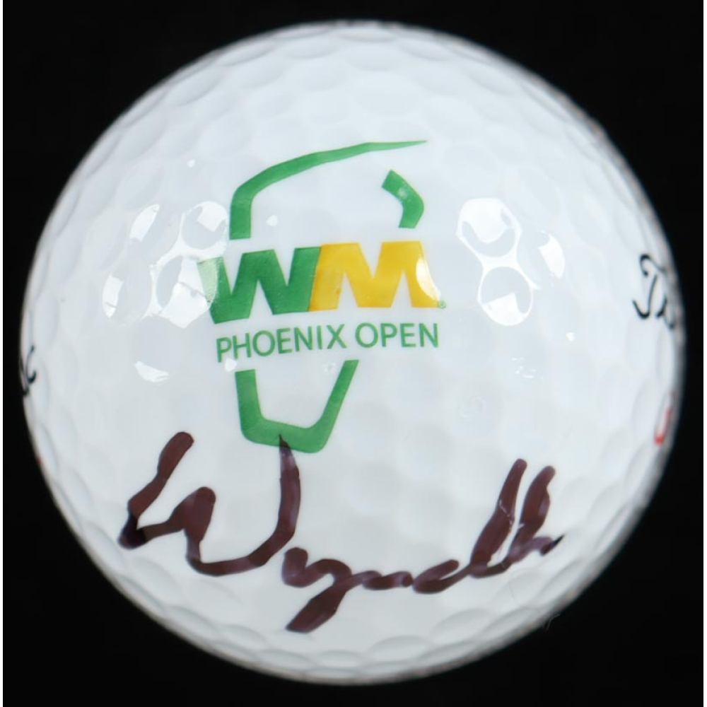 Wyndham Clark Signed Waste Management Logo Golf Ball (JSA) | Pristine ...