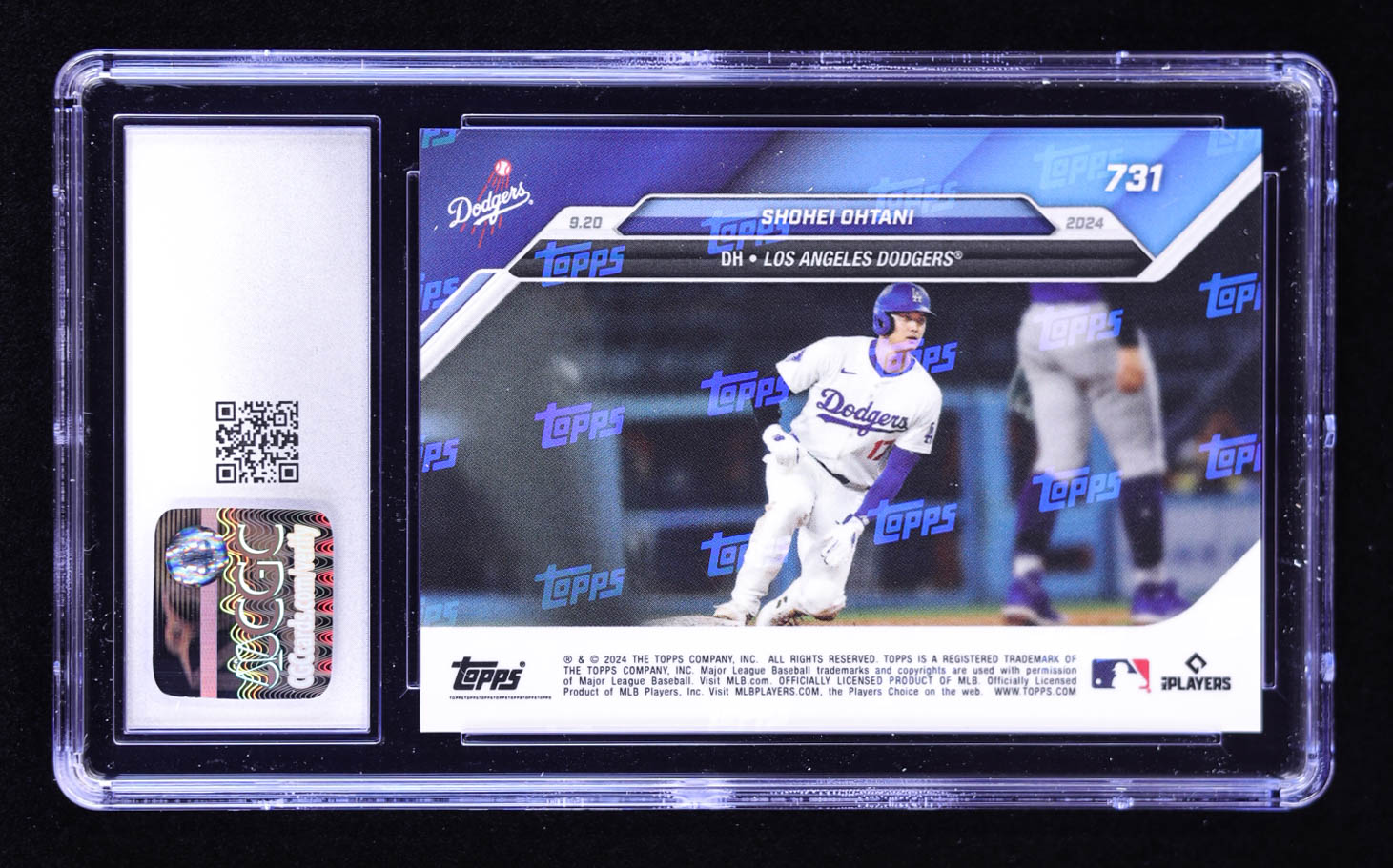 Shohei Ohtani 2024 Topps Now #731 (CGC 9) | Pristine Auction