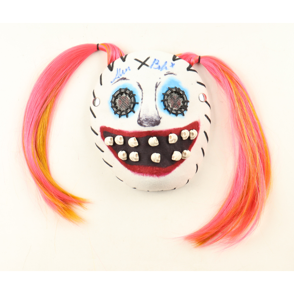 Alexa Bliss Signed WWE Lilly Mask (Beckett) | Pristine Auction