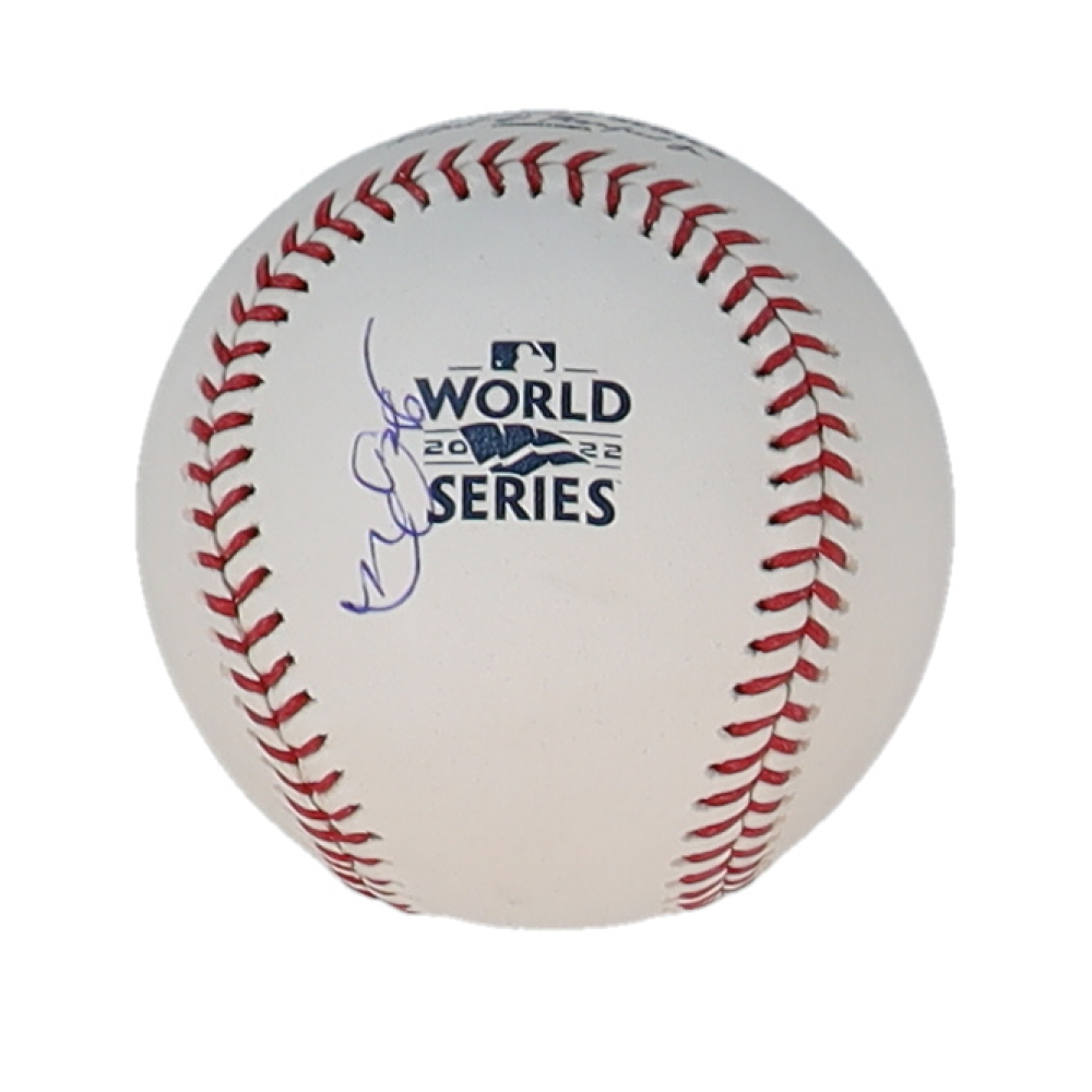 Gary Pettis Signed 2022 World Series Logo Baseball (JSA) | Pristine Auction