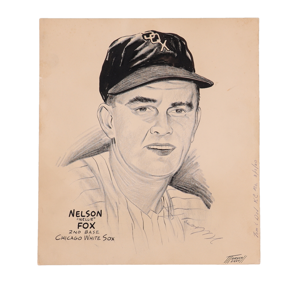 Nelson "Nellie" Fox Signed White Sox 10.5x12 Print (JSA) | Pristine Auction