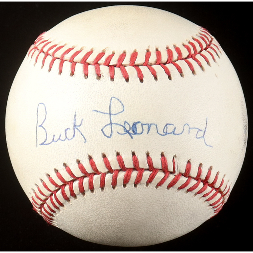 Buck Leonard Signed OAL Baseball (JSA) | Pristine Auction