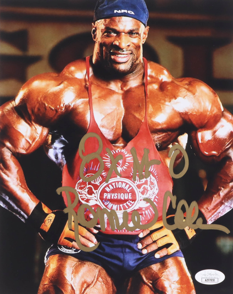 Ronnie Coleman Signed 8x10 Photo Inscribed "8x Mr. O" (JSA) | Pristine ...