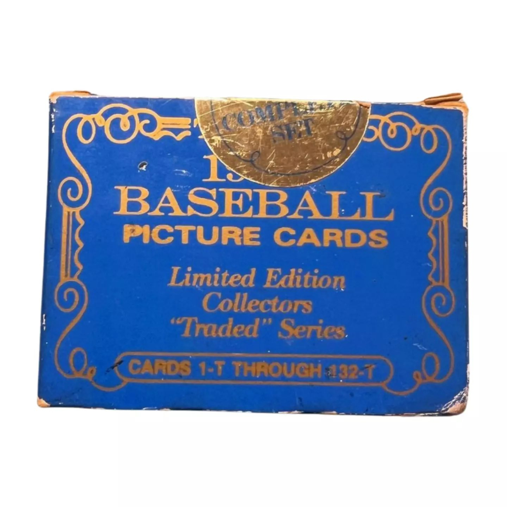 1985 Topps Tiffany Limited Edition "Traded" Series With (132) Picture ...