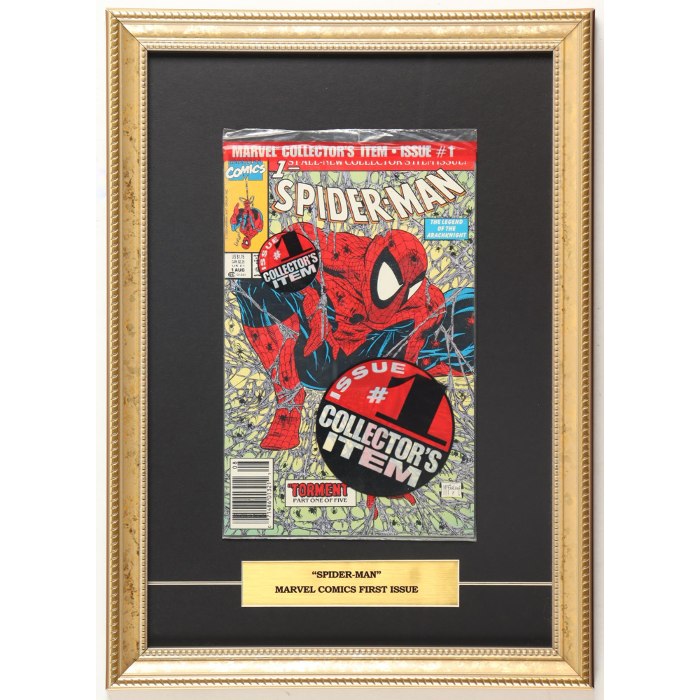 Marvel Comics "Spiderman: Torment" First Issue Custom Framed Comic Book ...