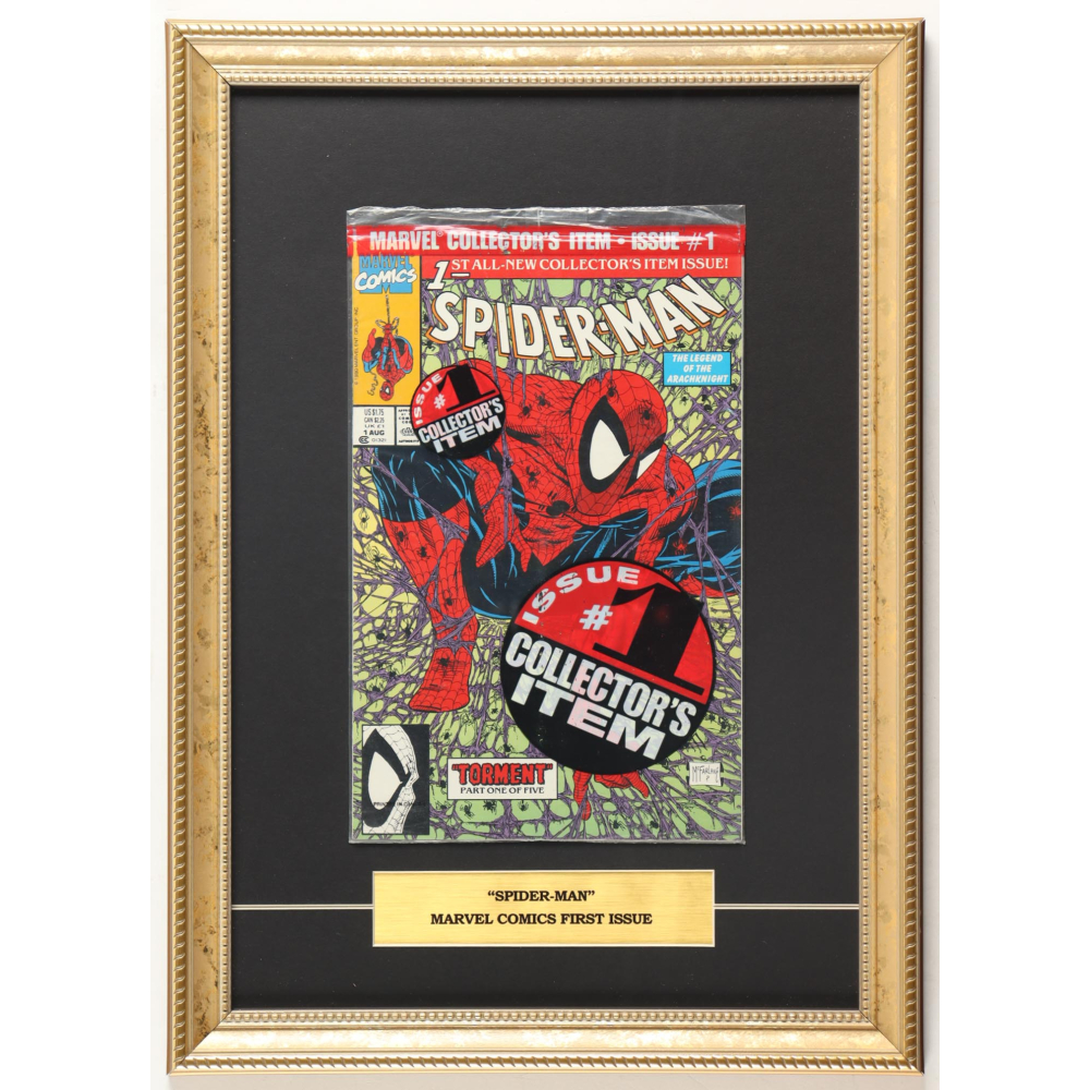 Marvel Comics "Spiderman: Torment" First Issue Custom Framed Comic Book ...