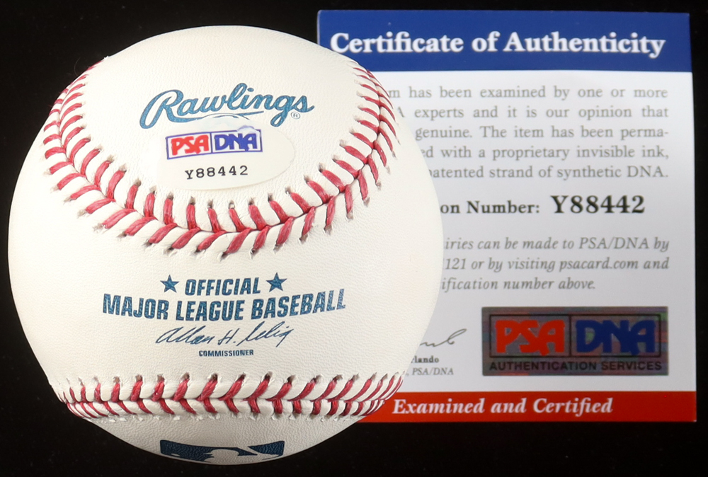 Randy Johnson Signed OML Baseball (PSA) | Pristine Auction