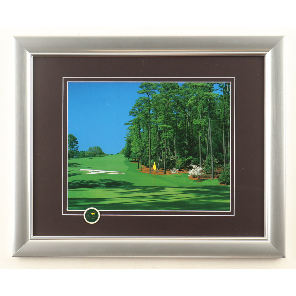 Augusta National Golf Club Custom Framed Photo Display with Official ...