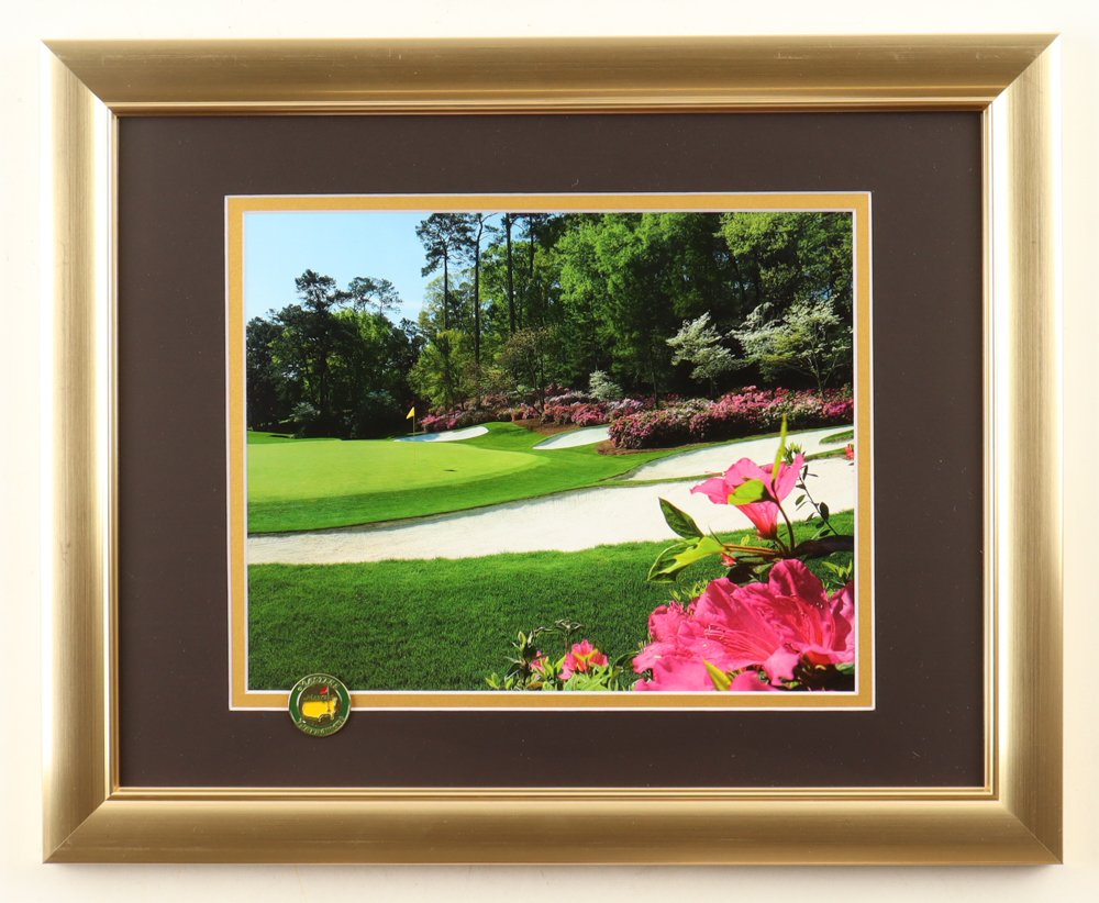 Augusta National Golf Club Custom Framed Photo Display with Official ...
