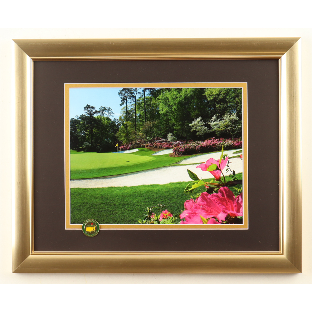 Augusta National Golf Club Custom Framed Photo Display with Official ...