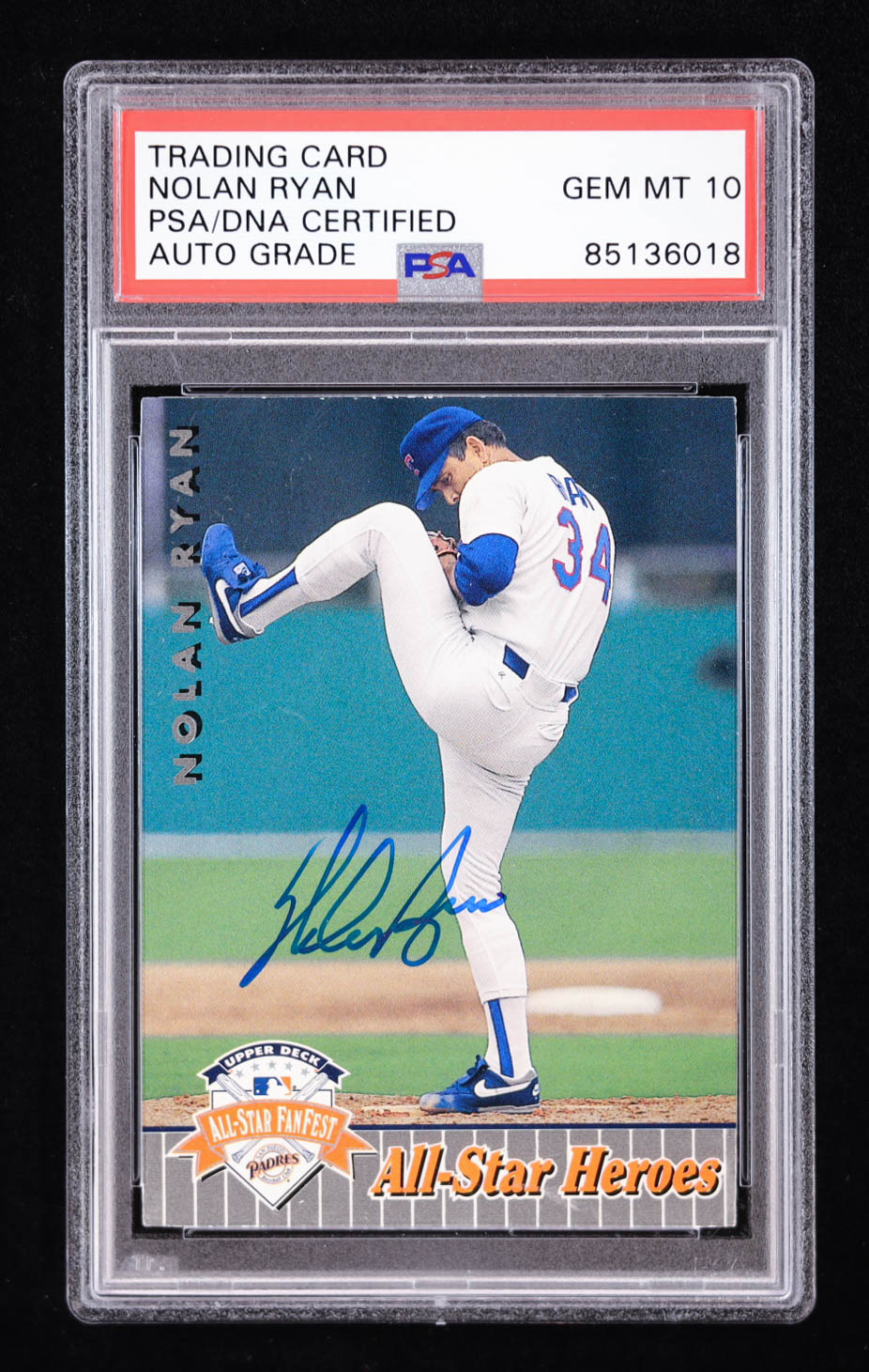 1992 Upper Deck Nolan Ryan