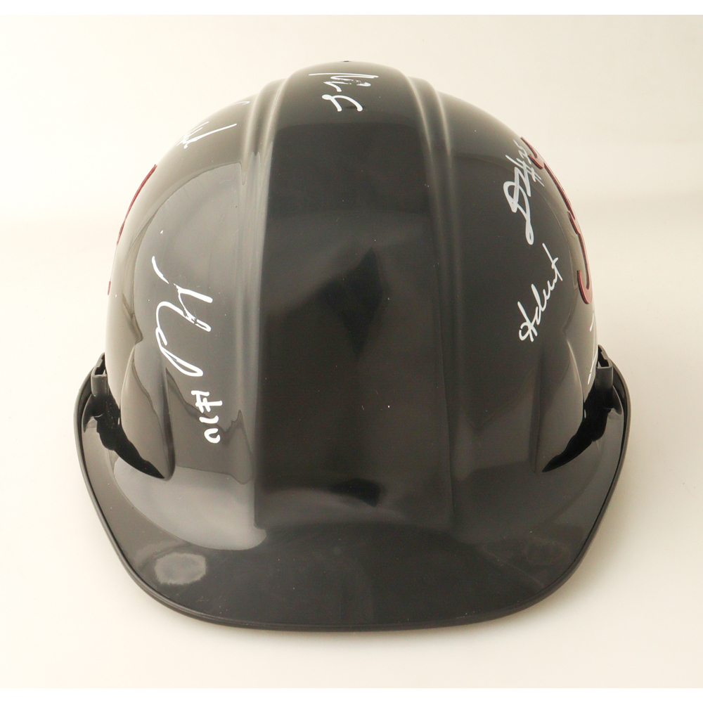 2025 Alabama Crimson Tide Hard Hat Team-Signed by (9) with Mark Sears ...