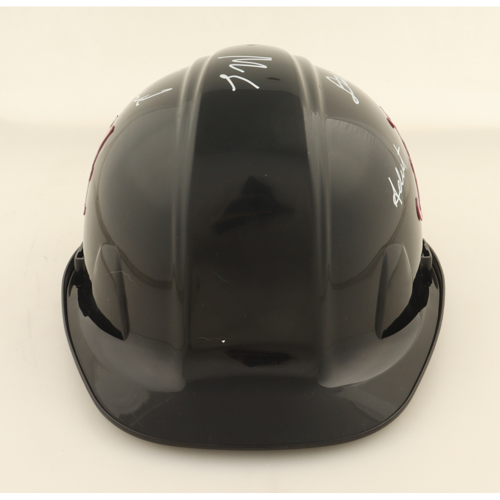 2025 Alabama Crimson Tide Hard Hat Team-Signed by (8) with Mark Sears ...