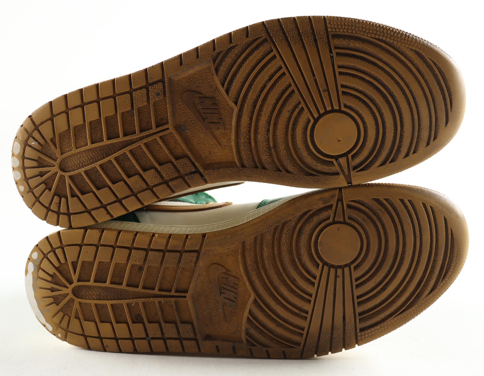 Larry Bird Signed Pair Of Nike Air Jordan Basketball Shoes (PSA ...