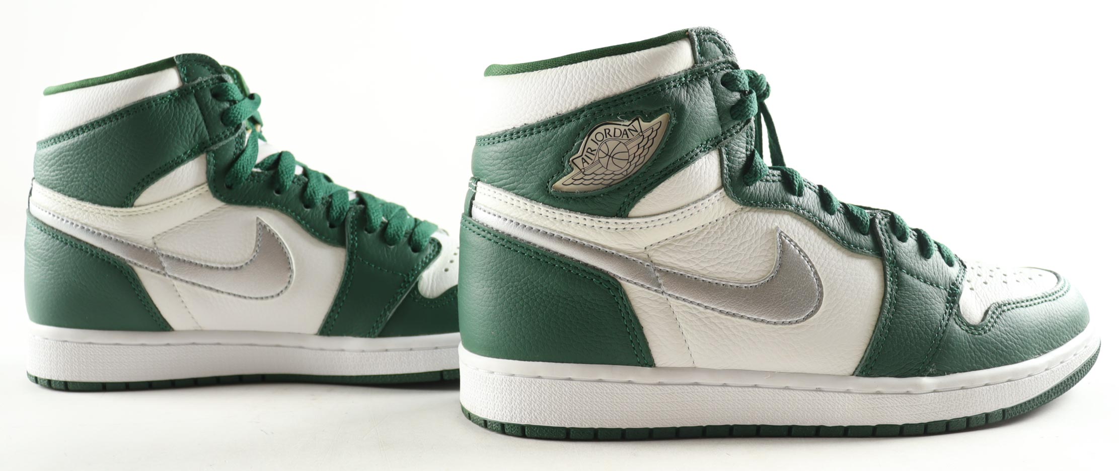 Larry Bird Signed Pair Of Nike Air Jordan Basketball Shoes (PSA ...