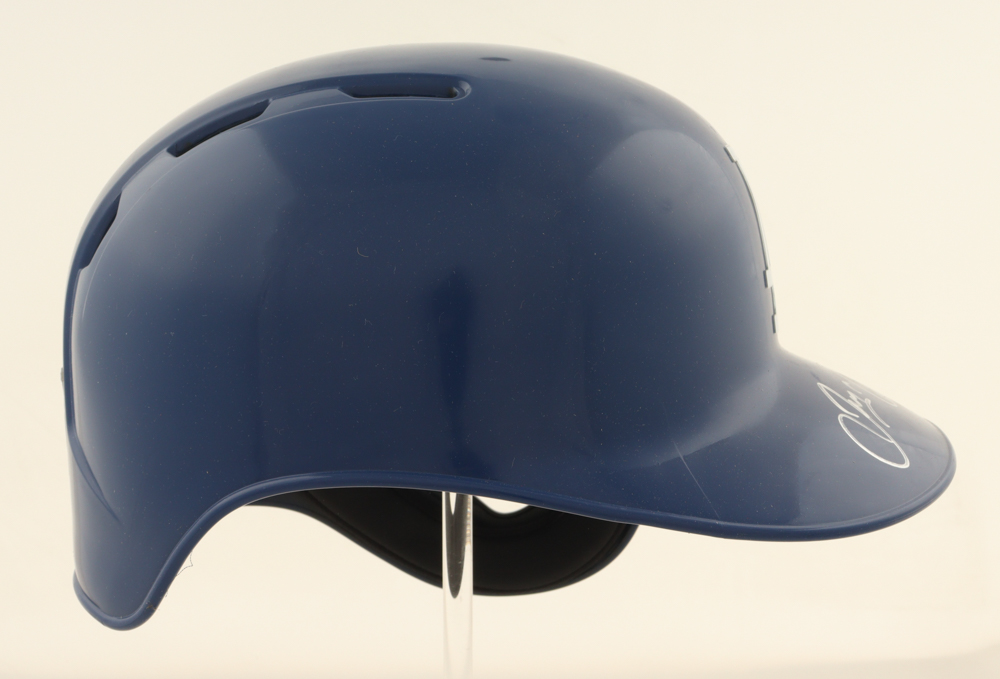 Trayce Thompson Signed Rangers Full-Size Batting Helmet (PSA ...