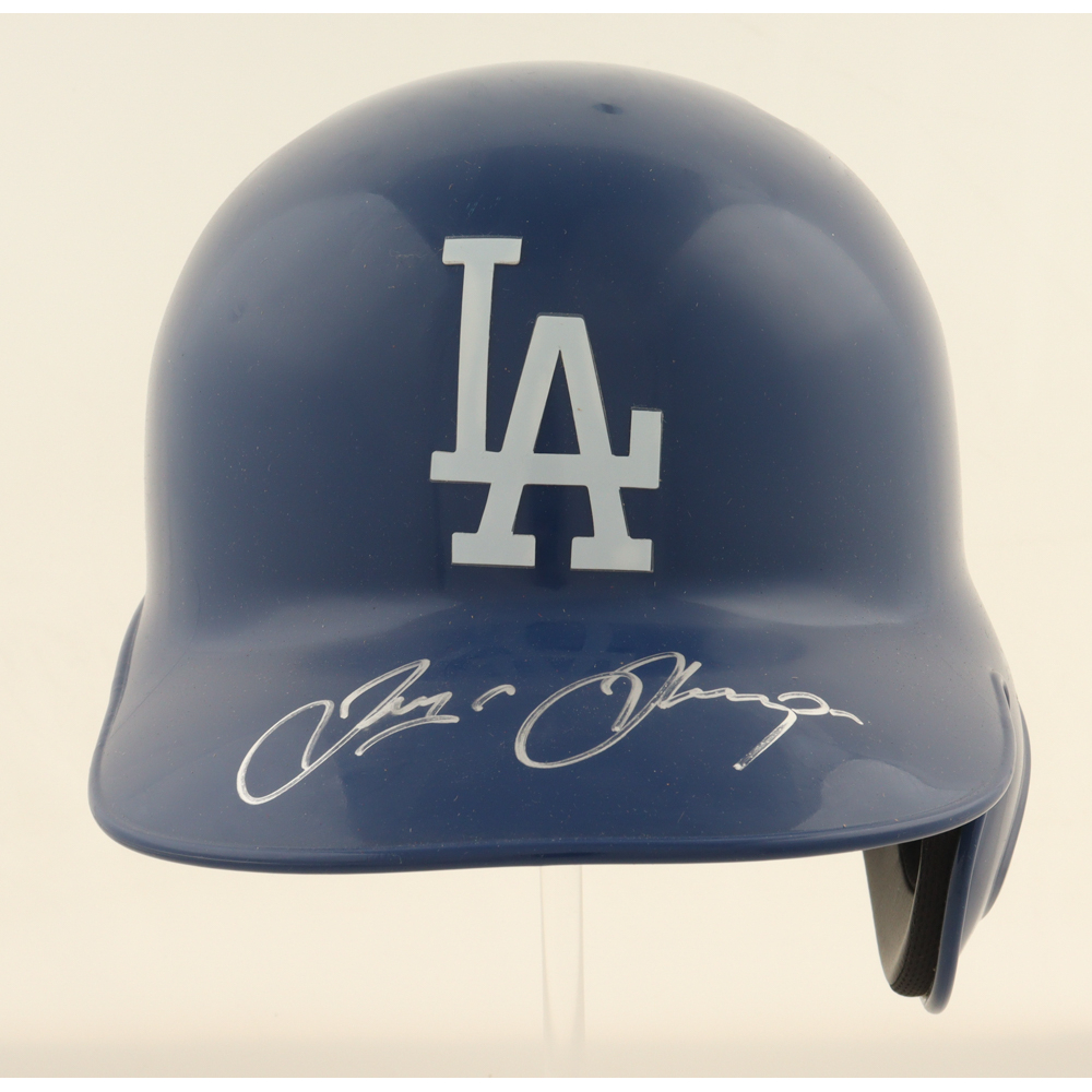 Trayce Thompson Signed Rangers Full-Size Batting Helmet (PSA ...