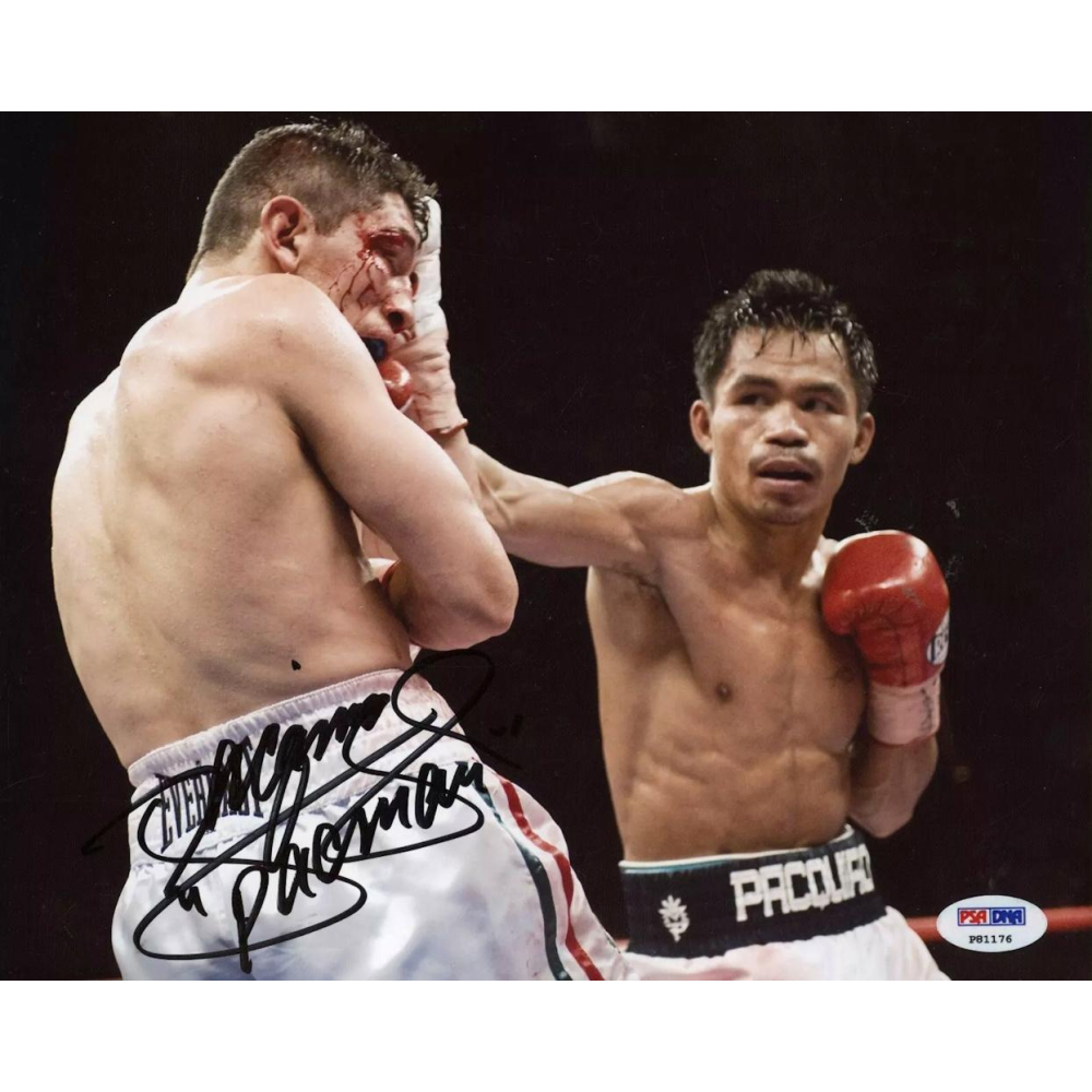 Manny Pacquiao Signed 8x10 Photo (PSA) | Pristine Auction