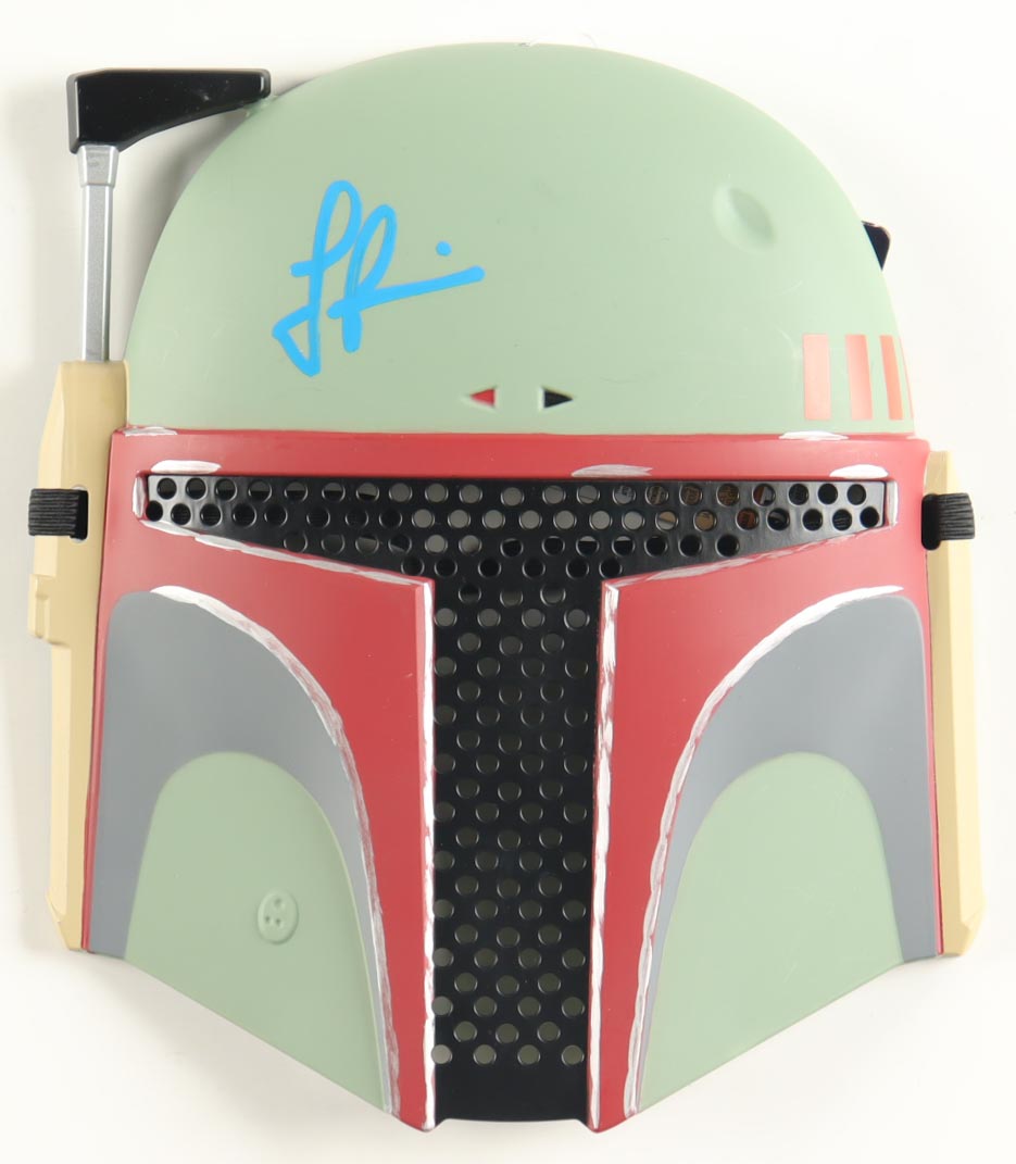 Temuera Morrison Signed "Star Wars" Boba Fett Mask (JSA) | Pristine Auction