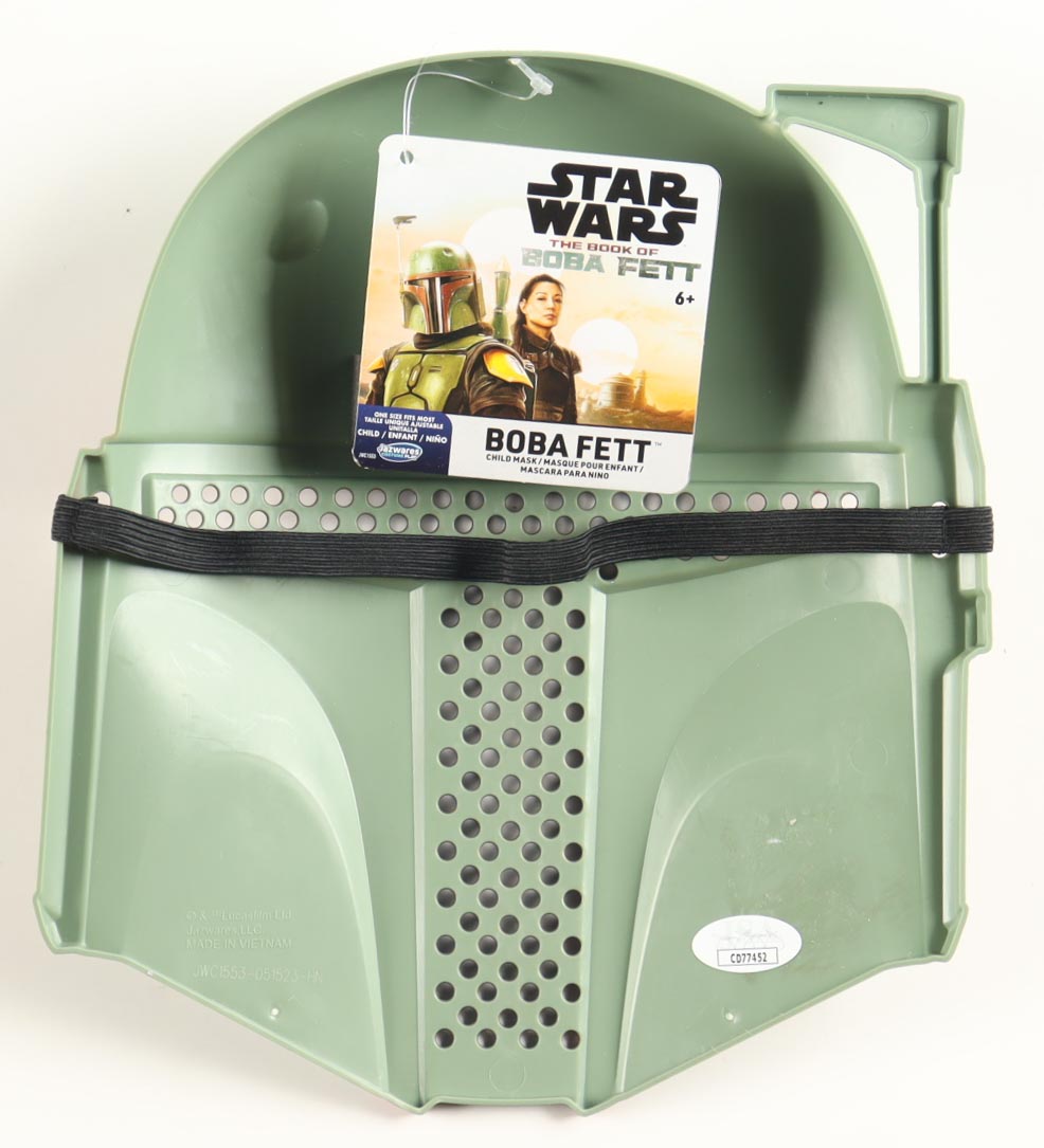 Temuera Morrison Signed "Star Wars" Boba Fett Mask (JSA) | Pristine Auction