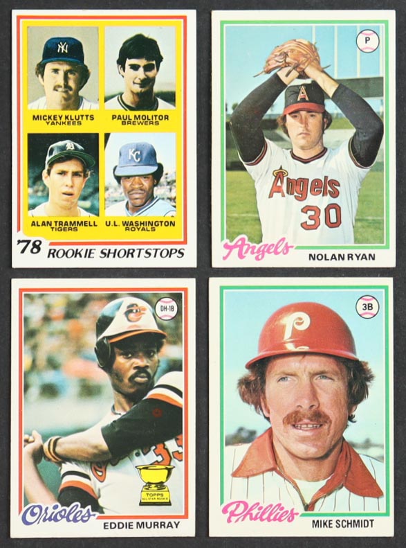 1978 Topps Baseball Complete Set of (726) Cards with Eddie Murray #36 ...