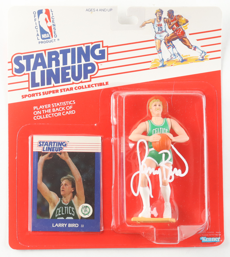 Larry Bird Signed 1988 Starting Lineup "Sports Super Star Collectible ...