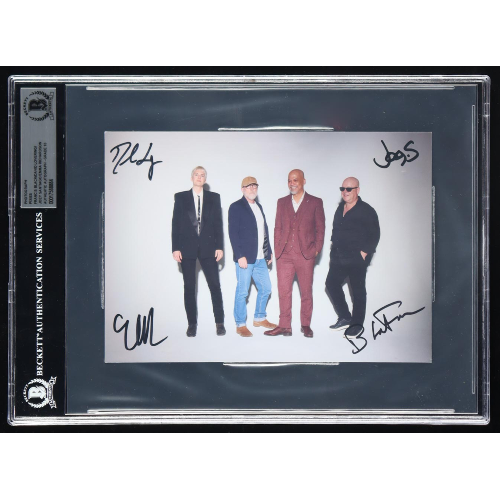 "Pixies" 6x8 Photo Signed By (4) With Emma Richardson, Black Francis ...