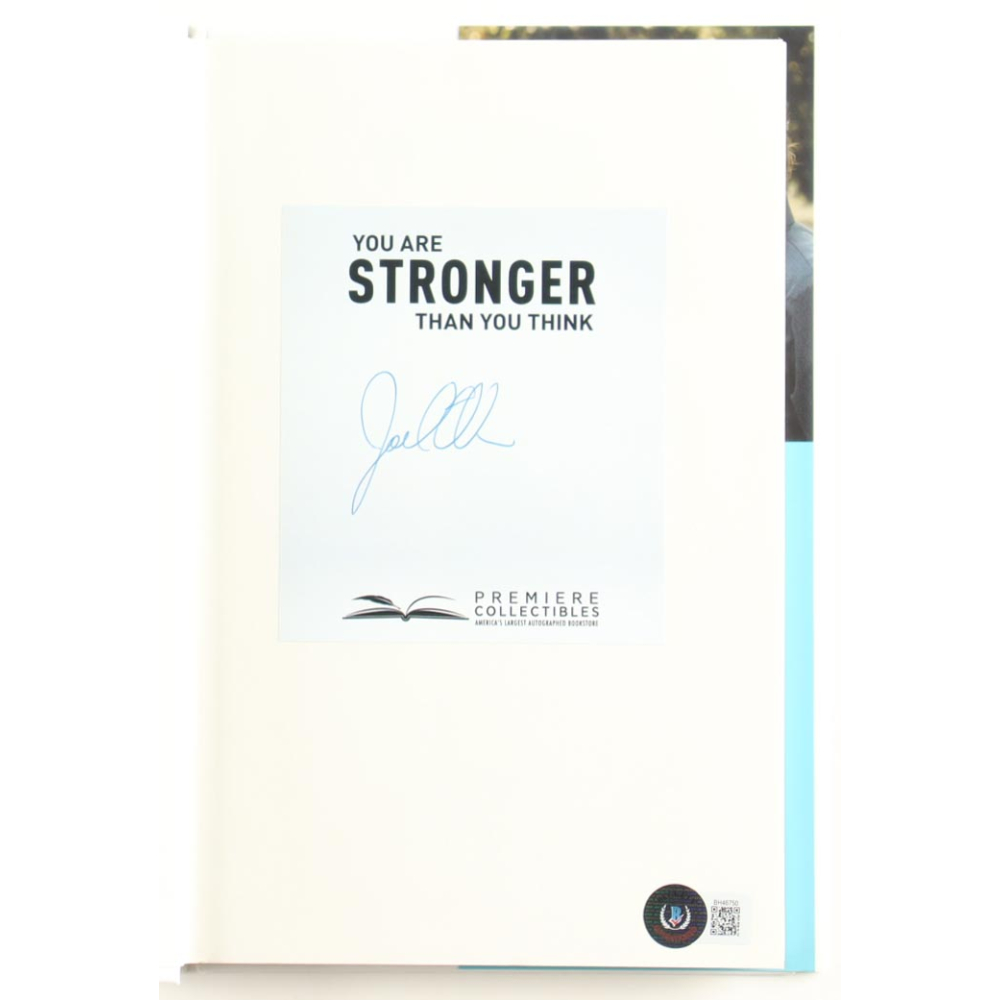 Joel Osteen Signed "You Are Stronger Than You Think" Book (Beckett) | Pristine Auction