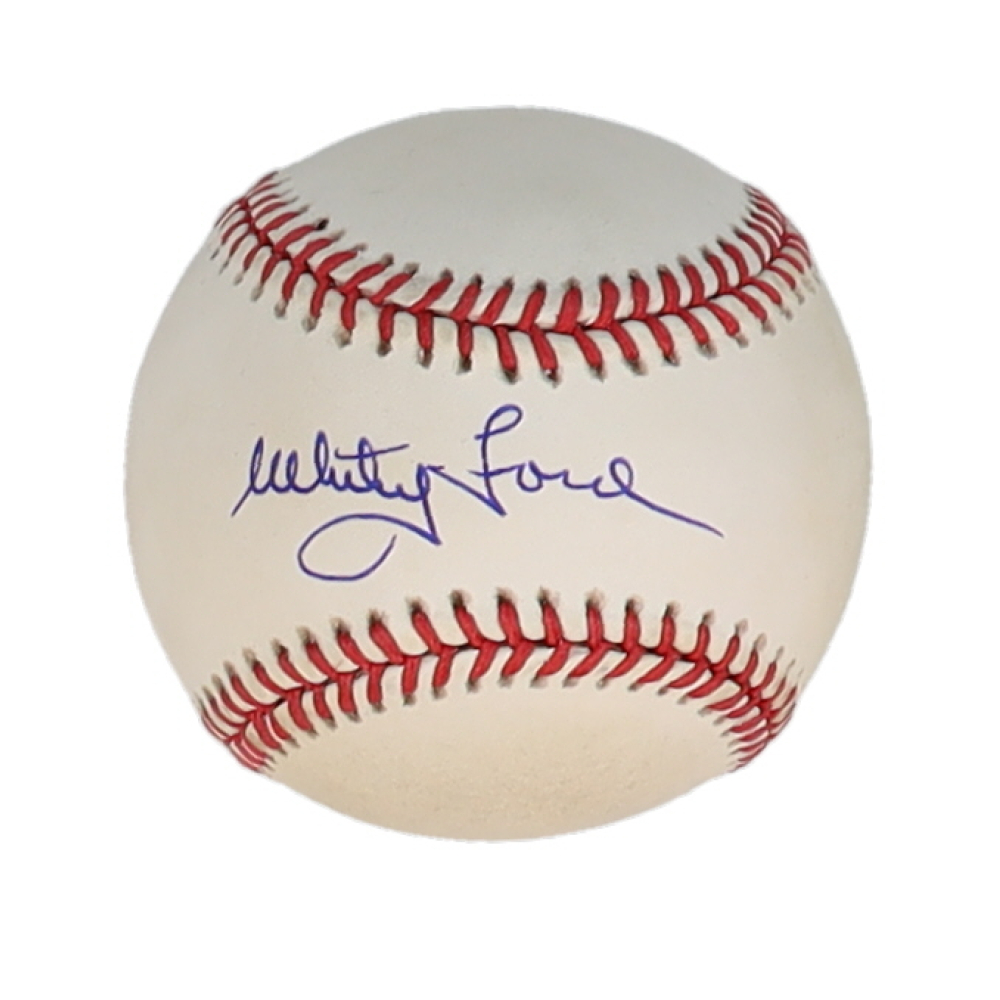Whitey Ford Signed OAL Baseball (JSA) | Pristine Auction