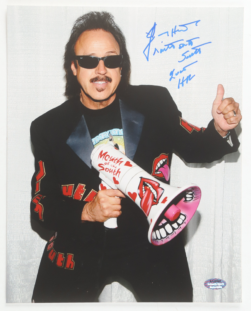 Jimmy Hart Signed WWE 8x10 Photo Inscribed "Mouth of the South" & "2005 ...