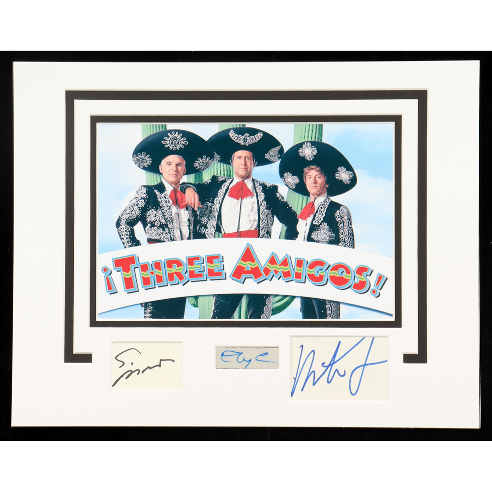 Steve Martin, Chevy Chase & Martin Short Signed "Three Amigos" Custom ...