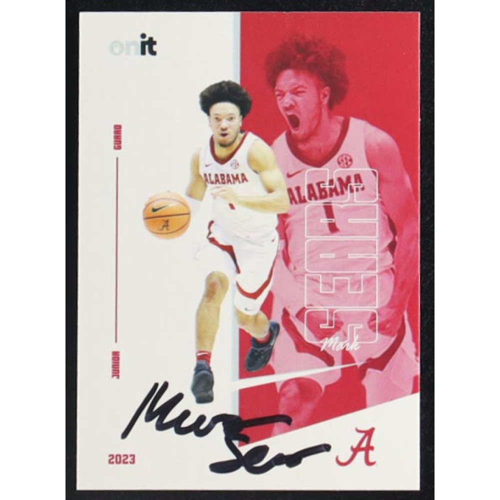 Mark Sears Signed 2023 Onit Athlete Signature Series #1 (JSA ...