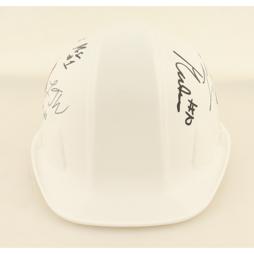 2025 Alabama Crimson Tide Hard Hat Team-Signed by (9) with Mark Sears ...