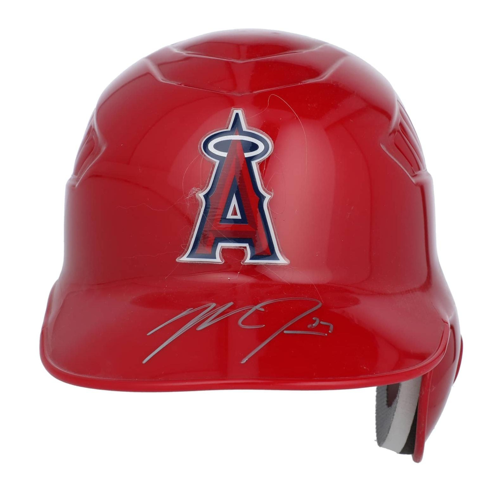 Mike Trout Signed Angels Full-Size Batting Helmet (MLB) | Pristine Auction