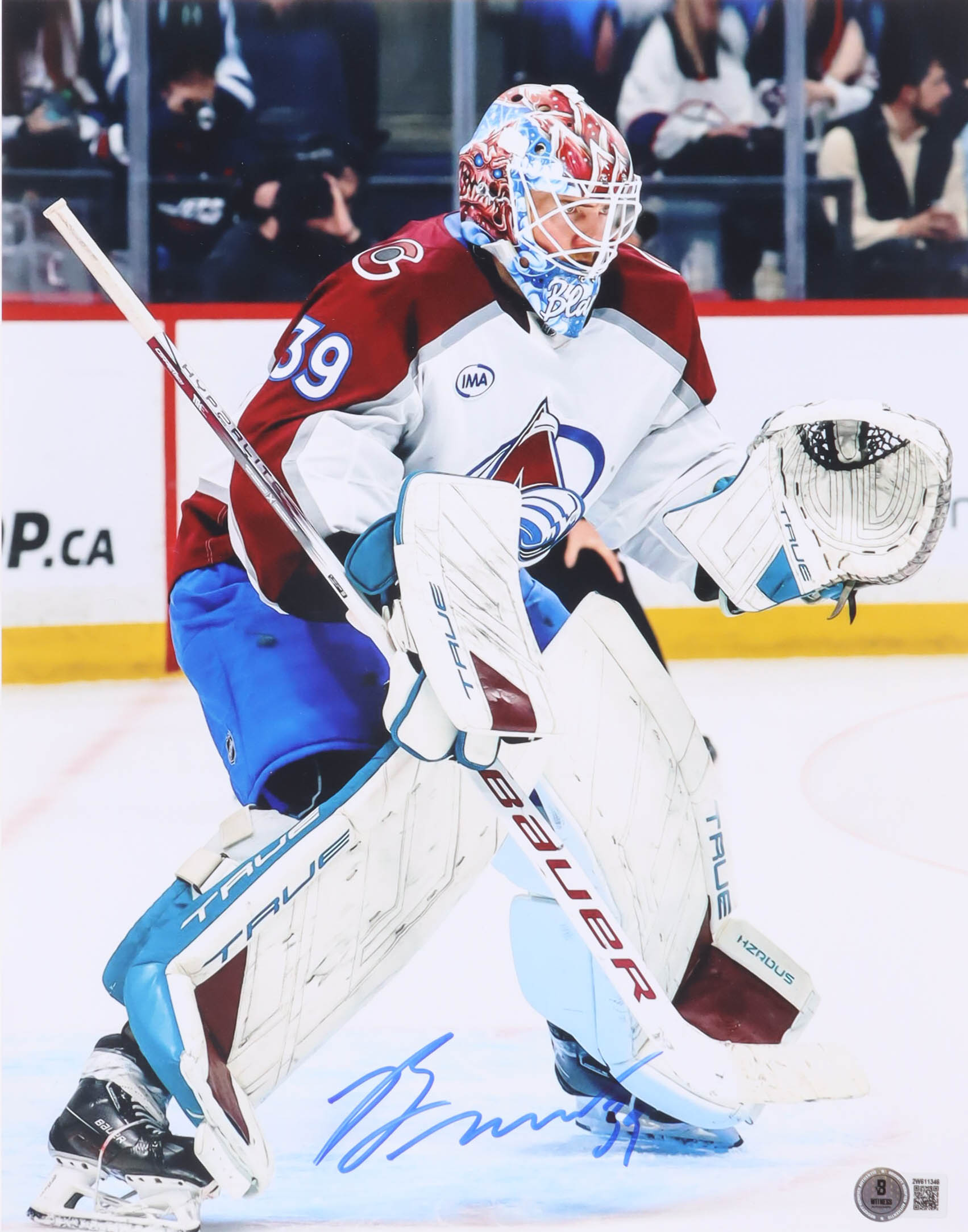 Mackenzie Blackwood Signed Avalanche 11x14 Photo (Beckett) | Pristine ...