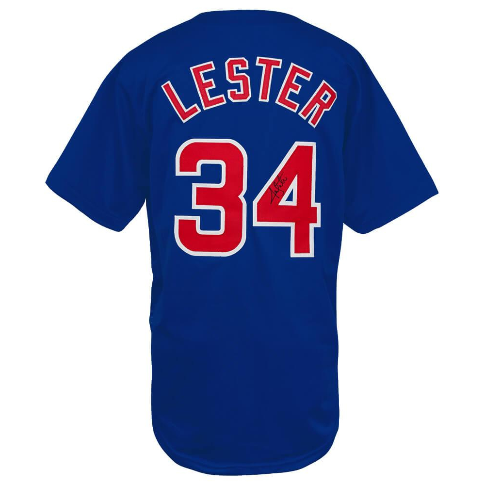 Jon Lester Signed Jersey (Schwartz) | Pristine Auction