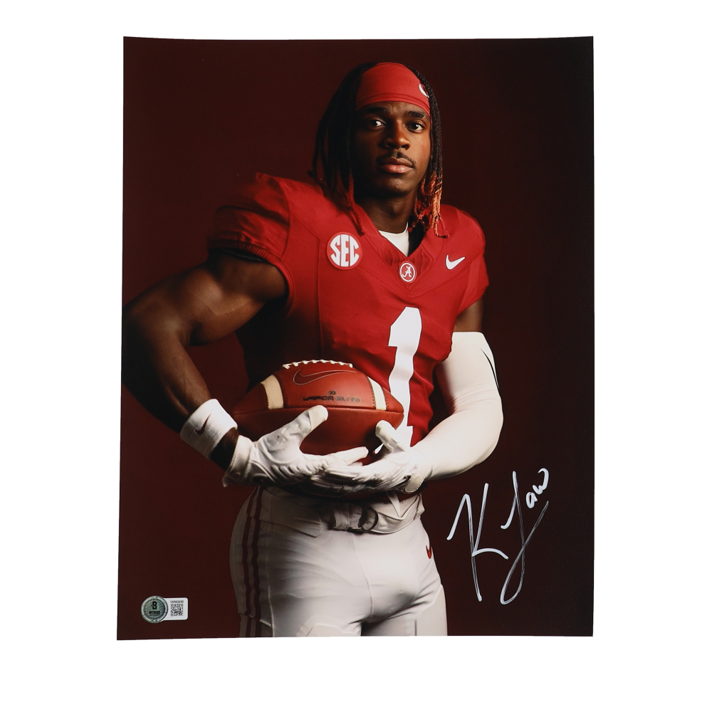 Kendrick Law Signed Alabama Crimson Tide 11x14 Photo (Beckett ...