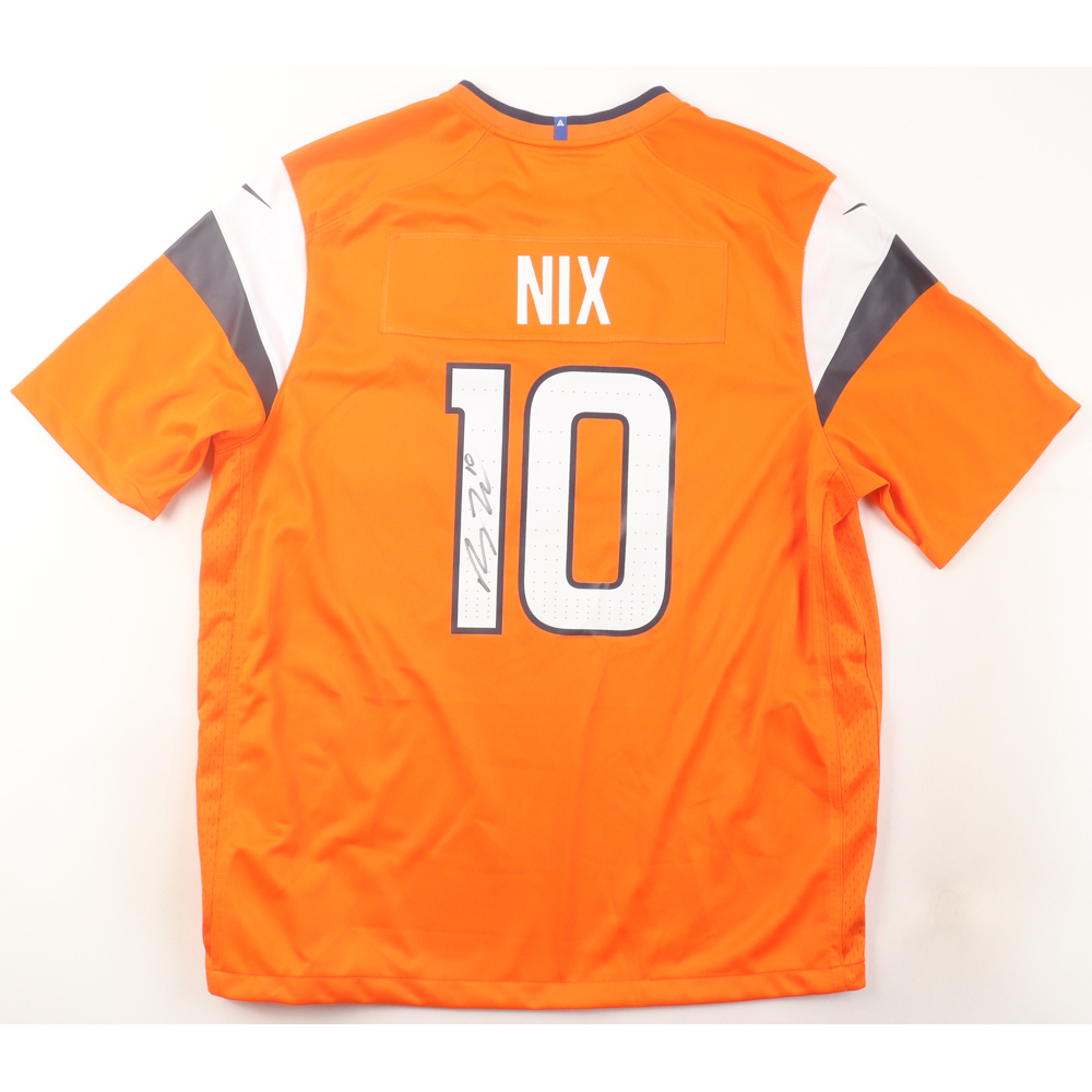 Bo Nix Signed Broncos Nike Jersey (Beckett) | Pristine Auction