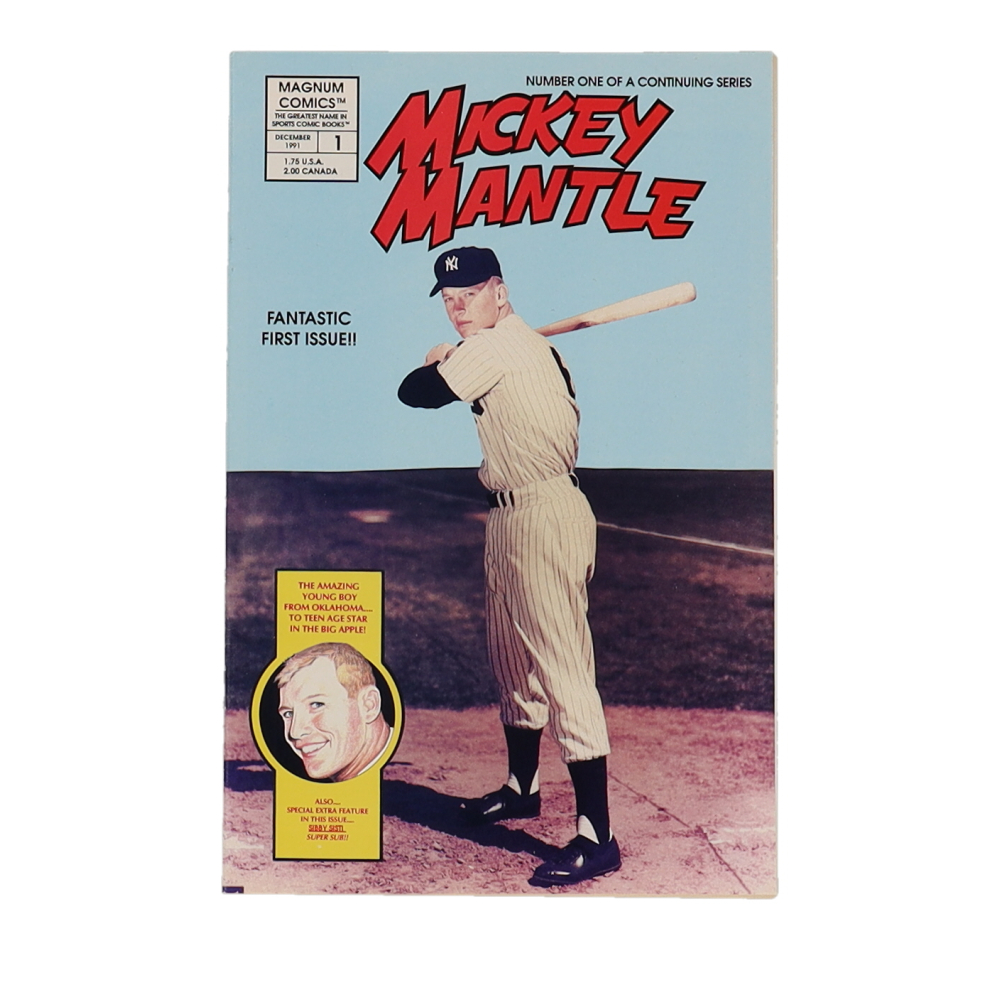 1991 "Mickey Mantle" #1 Magnum Comic Book | Pristine Auction