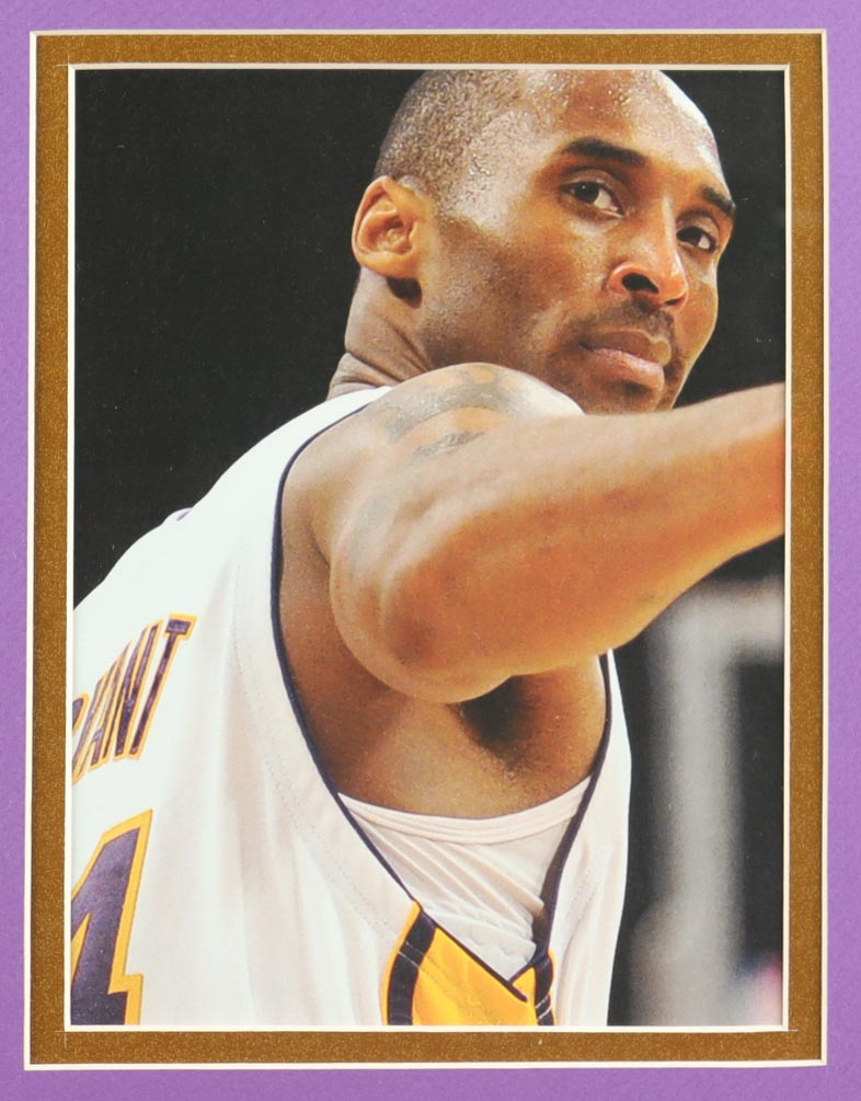 Kobe Bryant Lakers Custom Framed Jersey Display With (4) LE ...