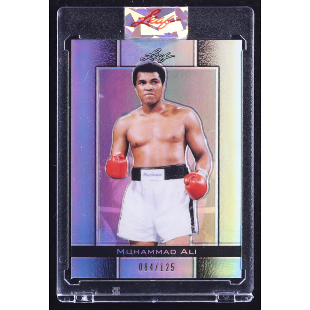 Muhammad Ali 2011 Leaf Muhammad Ali Metal Prismatic Silver #32 #84/125 | Pristine Auction