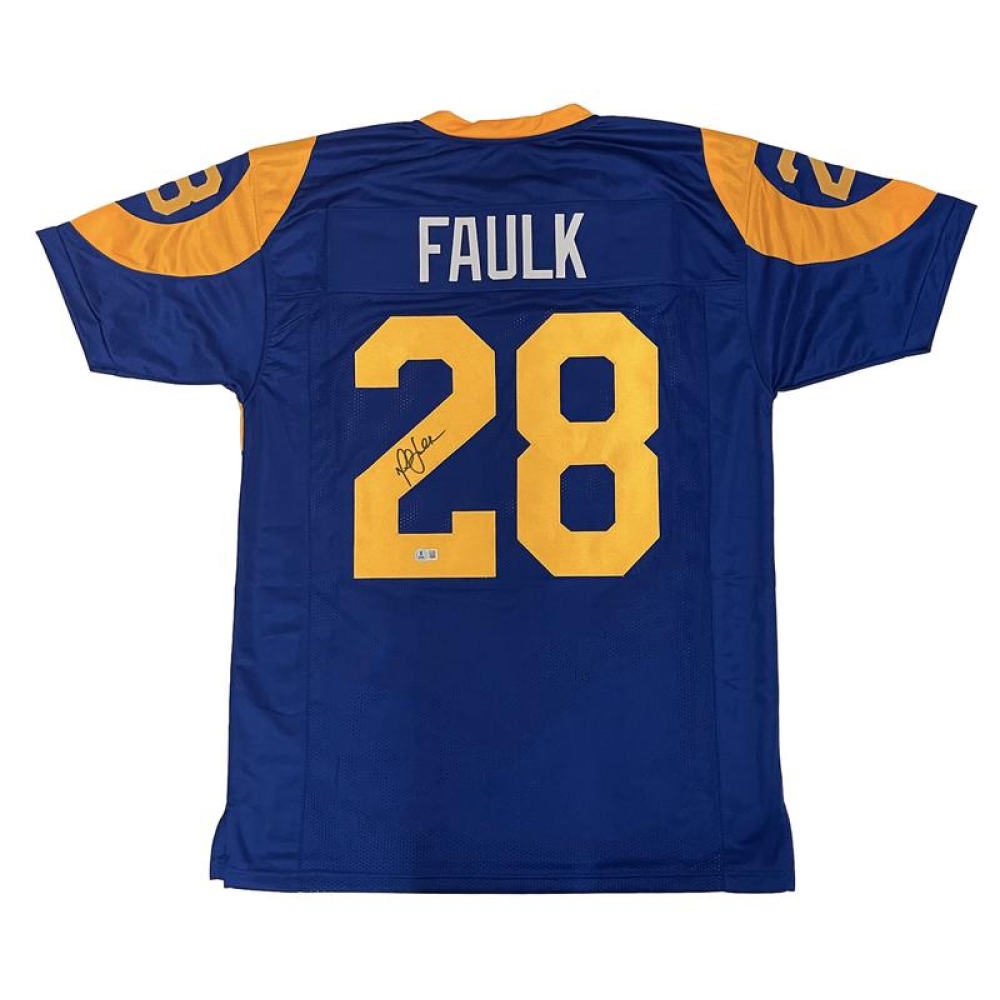 Marshall Faulk Signed Jersey (Beckett) | Pristine Auction