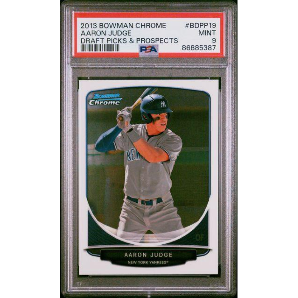 Aaron Judge 2013 Bowman Chrome Draft Draft Picks #BDPP19 RC (PSA 9 ...