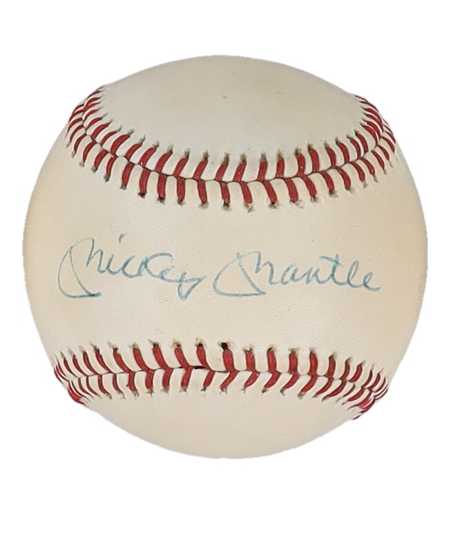 Mickey Mantle Signed Baseball (JSA) | Pristine Auction