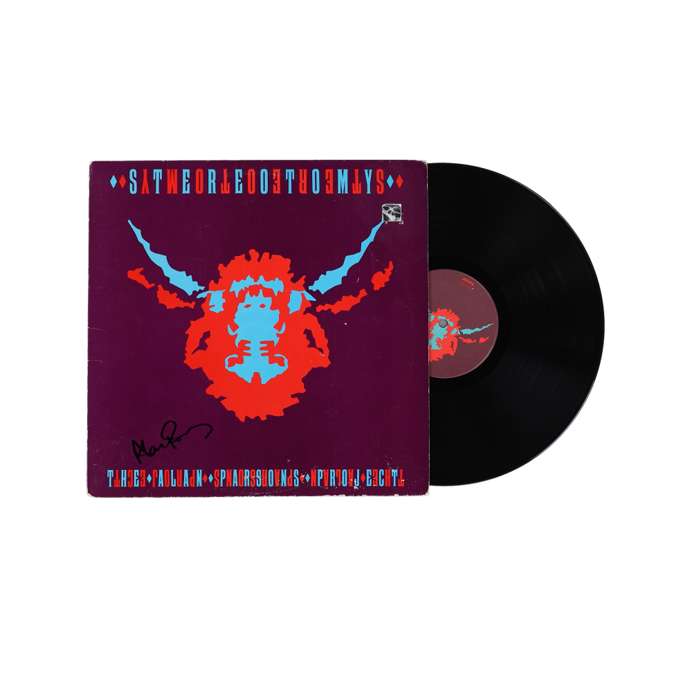 Alan Parsons Signed The Alan Parsons Project "Stereotomy" Vinyl Record ...