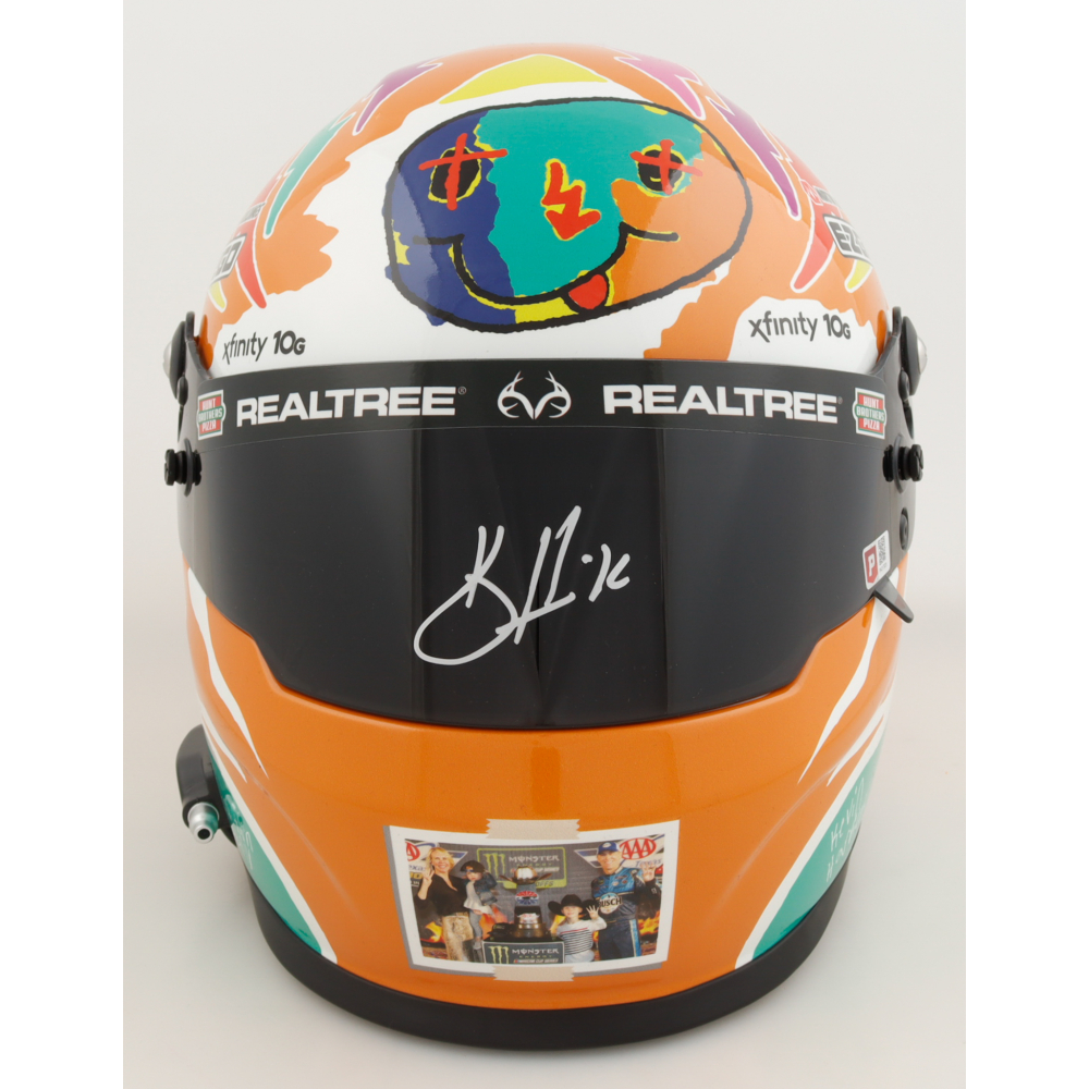 Kevin Harvick Signed NASCAR POPs Edition "4Ever Pops" Full-Size Helmet ...